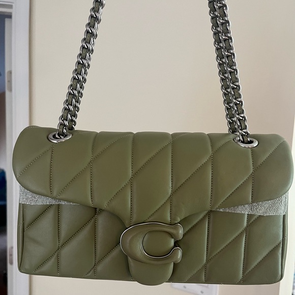Coach | Bags | Nwt Coach Tabby Shoulder Bag 26 With Quilting Cp47 Moss ...